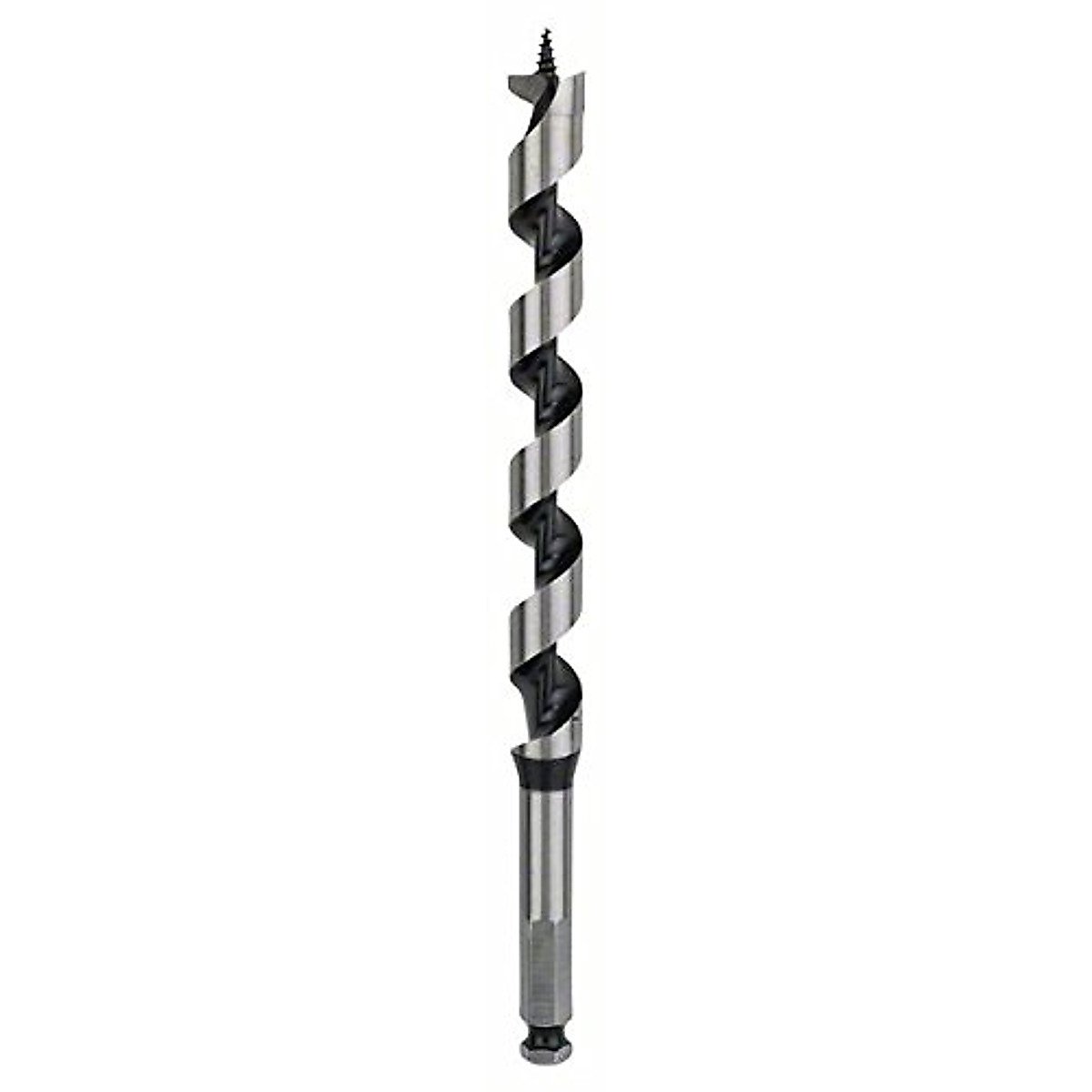 Bosch 2609255244 Wood Auger Drill Bit with Self-Cutting Threaded Point/Diameter 18mm