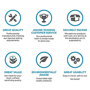 LD Compatible Ink Cartridge Replacement for Brother LC61 Series (Black, Cyan, Magenta, Yellow, 4-Pack)