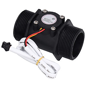 YF-DN40 Water Sensor Module Hall Turbine Flowmeter for Swimming Pool G1.5in Male Thread DC 3-24V