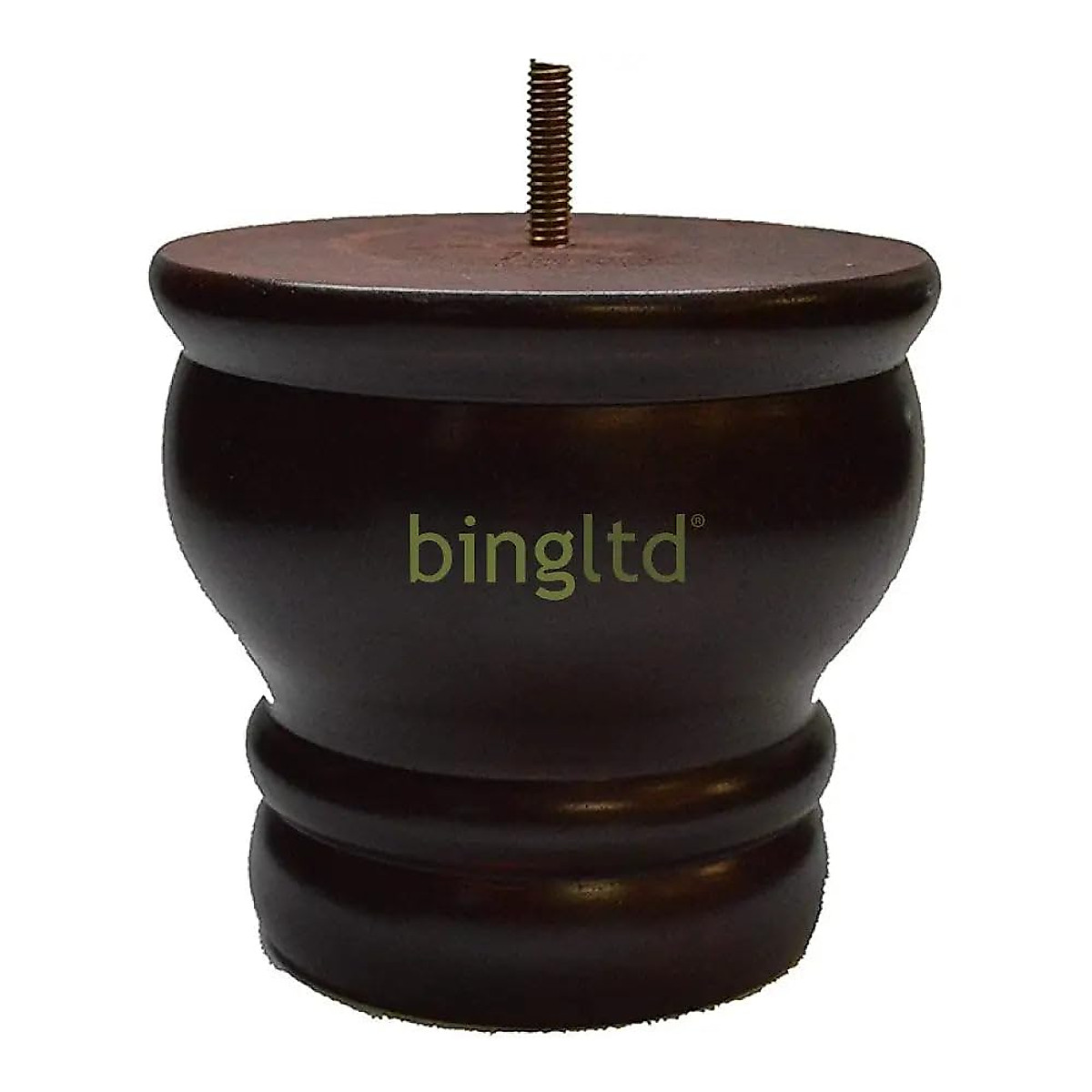 BingLTD - 4 1/2" Mahogany Profile Hardwood Sofa Legs - Set of 4 (P687-157)