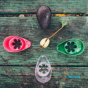 AvoSeedo Avocado Tree Growing Kit, Clear, Practical Gifts for Women, Mom, Sister & Best Friend, Plant Indoors with Novelty Pit Grower Boat & Kitchen Garden Seed Starter