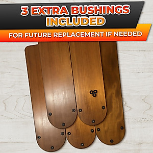 18 Pcs Rubber Grommet Kit for Hunter Ceiling Fan Parts - Grommets for Hunter Fan Blade Grommets Spare Kit - Ceiling Blade Rubber Washers