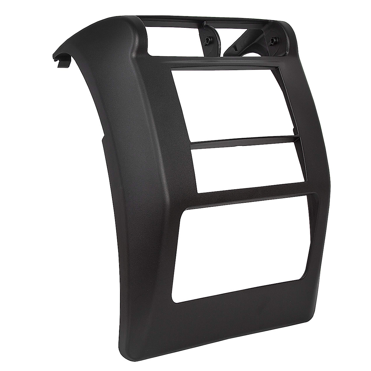 HECASA Double Din Dash Kit W/Wiring Harness Compatible with 2003-2006 Jeep Wrangler TJ Radio Dash Bezel