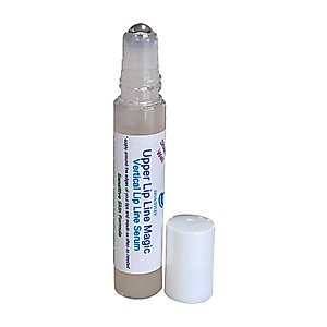 Upper Lip Line Magic For Vertical Lines Above the Lips, Sensitive Skin Formula With Hyaluronic Acid, Papaya Extract, Black Algae, Kalahari Melon and More, By Diva Stuff 1 Oz