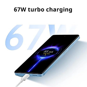 Xiaomi Redmi Note 12 Pro 5G + 4G (256GB + 8GB) Factory Unlocked 6.67" 50MP Triple Camera (Only Tmobile/Tello/Mint USA Market) + Extra (w/Fast Car Charger Bundle) (Porcelain White)