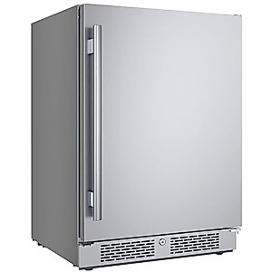 Avallon AFR242SSODRH 24 Inch Wide 5.66 Cu. Ft. Built-In Compact Outdoor Refrigerator with Right Hinge