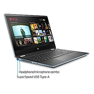 HP Pavilion 14" FHD IPS Touch Screen Student and Family Laptop, Intel Core i5-1035G1, WiFi 6, Google Classroom, 16GB DDR4 RAM, 256GB SSD, Bundle with Stylus Pen, Windows 10, Cloud Blue