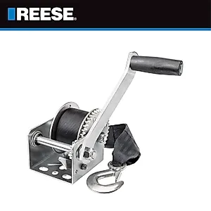 Reese Powersports 7019400 Marine Winch (600 Lb.)