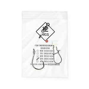 3 Pack 'Hatteras Style' Fish Finder Red Drum Surf Fishing Rigs 100LB Mono (5/0)