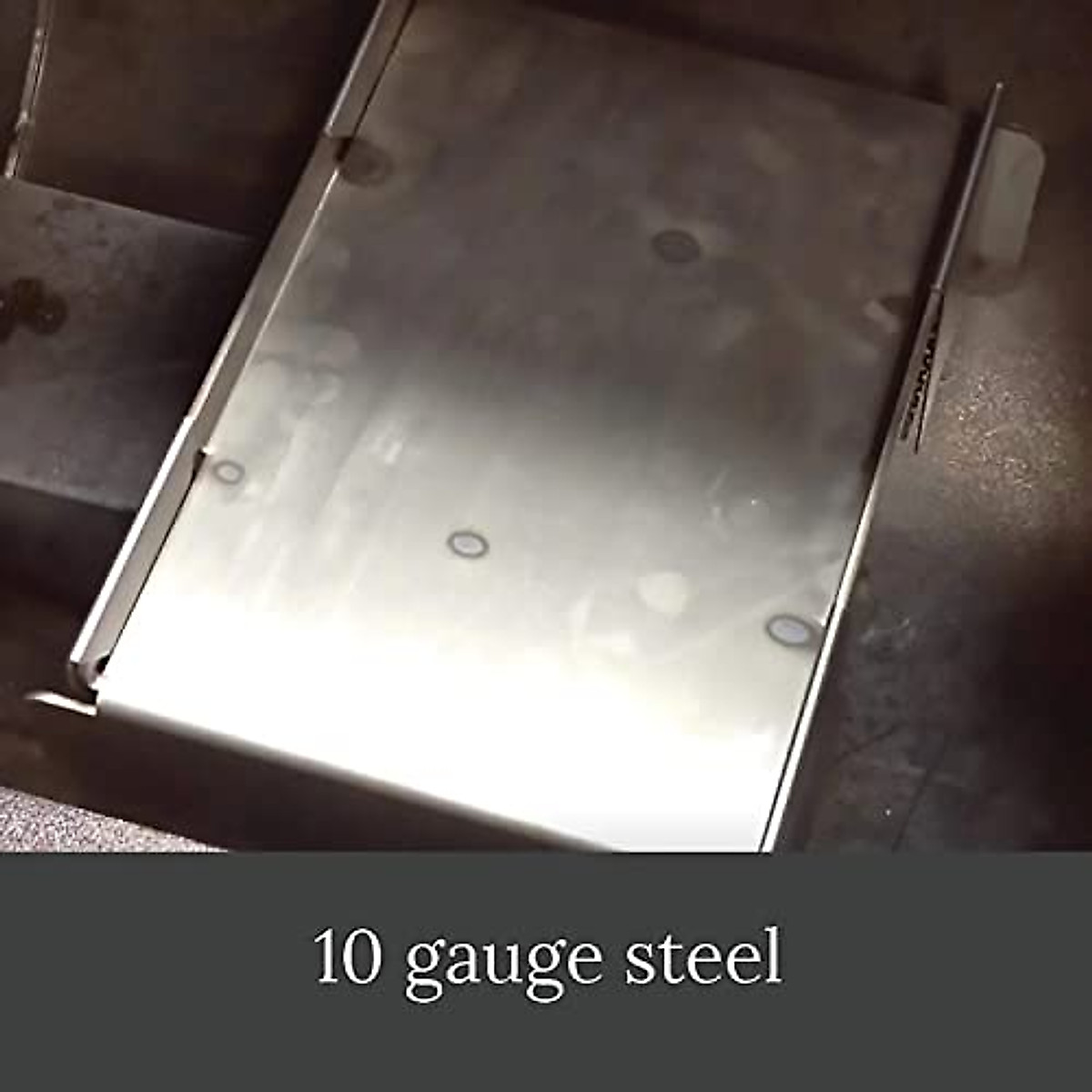 Smoke Daddy Heavy D: Pellet Grill Stick Burning Heat Diffuser | Heavy Duty Heat Baffle Pellet Smoker Accessory for Pellet Grills and Smokers | Authentic Hardwood Smoke Flavor in your Electric Pellet Grill | Replaces Existing OEM Heat Deflector