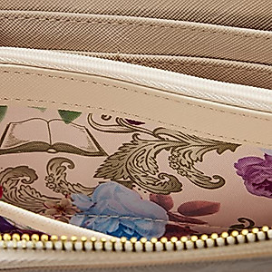 Loungefly Disney Beauty and the Beast Belle Embossed Charm Wallet
