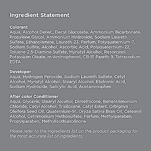 John Frieda Precision Foam Colour, Dark Red Brown 4R, Full-Coverage Hair Color Kit, Anti-Fade Gray Coverage, Deep Color Saturation Hair Dye, 1 Application