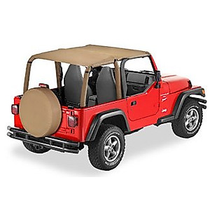 Bestop 5253037 Spice Safari-Style Bikini Top for 1997-2002 Wrangler