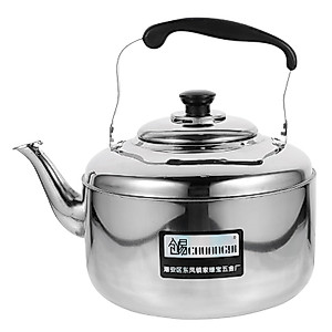 HEMOTON Stovetop Tea Kettle Stove Top Kettle Gooseneck Kettle Water Pouring Kettle Stainless Steel Stovetop Kettle Tea Kettle Stovetop Coffee Electric Tea Pots Heating Kettle Juice Can Gas