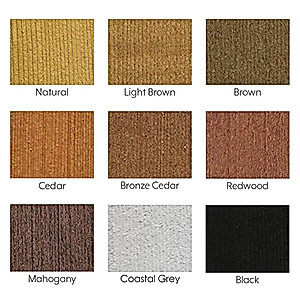 SEAL-ONCE NANO Penetrating Wood Sealer & Stain - 1 Quart. Water-based, Low-VOC waterproofer for fences, siding, beams, outdoor furniture & log homes.