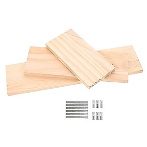 Levemolo 3 Sets Floating Shelf Vintage Decor for Home Wall Mounted Bookshelf Retro Home Decor Wall Mounted Shelves Hanging Wall Shelves Hanging Shelves Rustic Home Decor Retro Decor Wood