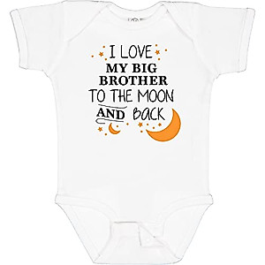 inktastic I Love My Big Brother to The Moon and Back Baby Bodysuit Newborn 0020 White 296fe