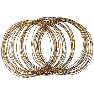 Forum Novelties Gold Bangles 50 Per Pack