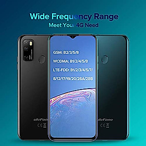 Ulefone Unlocked Smartphones Note 9P Android 11 Unlocked Cell Phones, Triple Rear Camera Triple Card Slots, 6.52" Waterdrop Full-Screen Dual SIM Phones, 4500mAh Global Bands, US Version - Green