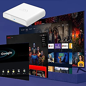 HOMATICS Android TV Box 11.0,2GB 16GB Smart TV Box Netflix Google Certified 4K HDR Streaming Media Player S905Y4 Support 2.4G 5.0G WiFi BT 5.0 Google Assistant Dolby Audio