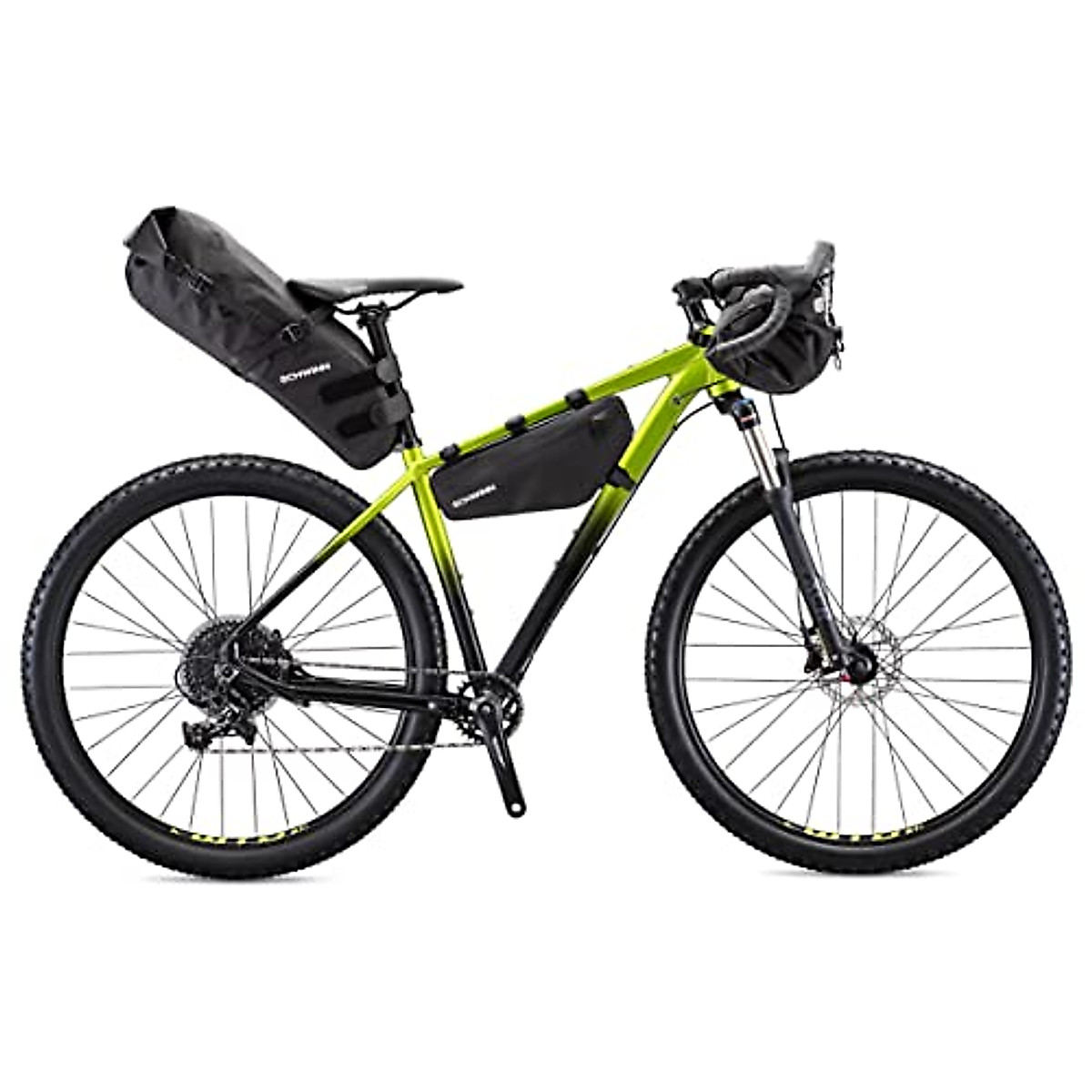 Schwinn Explore Bike Bag, 1.2 Liter Cycling Frame Pouch, Tool Free Attachment, Waterproof, Bicycle Storage Accessories