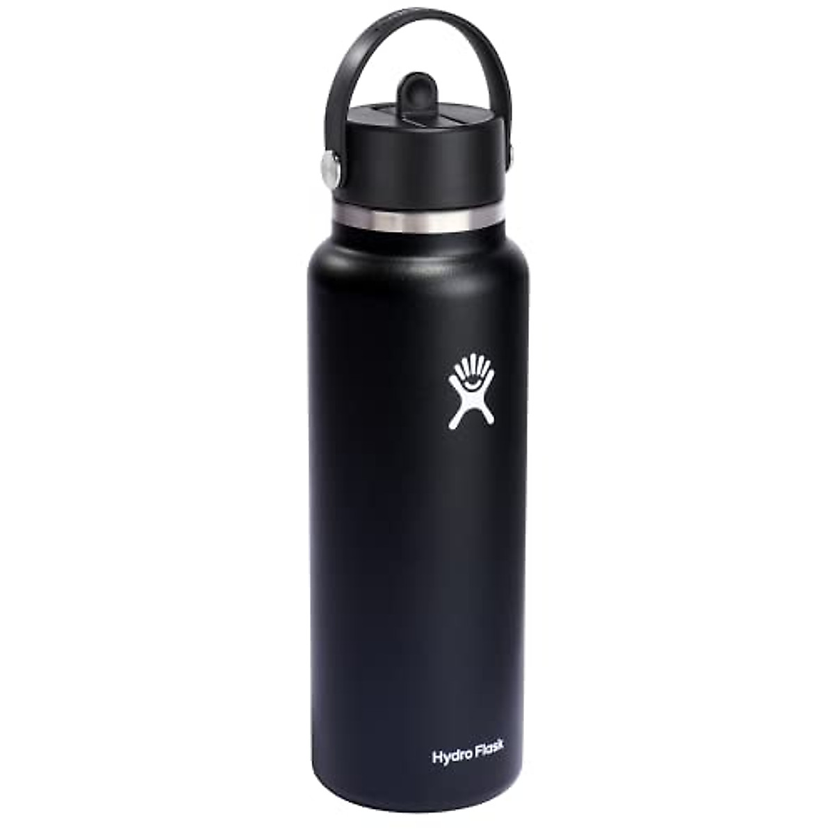 Hydro Flask 40 OZ WIDE FLEX STRAW CAP BLACK