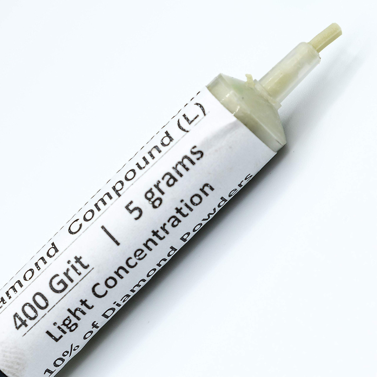 TechDiamondTools Diamond Polishing Compound Kit of 5 Polishing Paste USA Made 400 1200 4000 14000 50000 Grit for Marble Glass Metal Rock Jewelry Resin Silver Gemstone with 10% of Diamond Powder