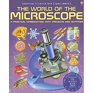 AmScope M158C-2L-PB10-WM Cordless Compound Monocular Microscope, WF10x and WF25x Eyepieces, 40x-1000x Magnification, Upper and Lower LED Illumination with Rheostat, Brightfield, Single-Lens Condenser, Coaxial Coarse and Fine Focus, Plain Stage, 110V or Ba