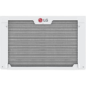 LG 9,500 BTU Dual Inverter Smart Window Air Conditioner, Cools 450 Sq. Ft., Ultra Quiet Operation, Up to 15% More Energy Savings, ENERGY STAR®, works with LG ThinQ, Amazon Alexa and Hey Google, 115V