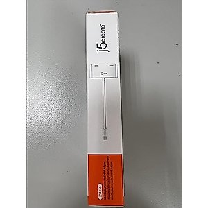 j5create Mini DisplayPort to Dual 4K HDMI MST Adapter, Compatible with Microsoft Surface Pro 2, Surface Book, HP OMEN 15-CE051NR and More (JDA156)