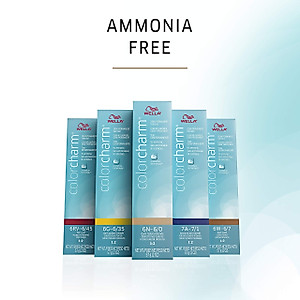 WELLA Color Charm Demi Permanent Hair Color 6W Dark Sand, DISCO