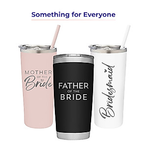 Groom Tumbler - Custom Vacuum Insulated Stainless Steel Groom Cup Mug with Lid and Straw - Cup for Fiance - Coffee Mug for Groom to Be - Groom Travel Tumbler - Engagement Tumbler - Newly Engaged Son