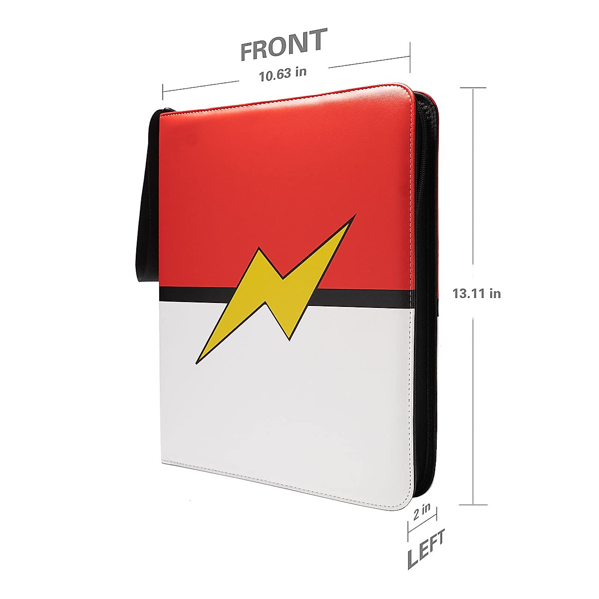 OMOTIYA Trading Card Binder, Fit 720 Cards with 9-Pocket Double Side Pages, Baseball Collection Binder with 40 Sleeves Included, Sports Card Collectors Album Holder for TCG