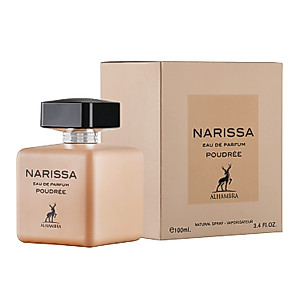Maison Alhambra Narissa Poudrée Eau de Parfum Spray for Women, 3.4 Ounce