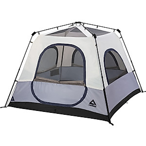 Caddis Rapid 4-Person Tent, Camping Gear for The Outdoors, Pop Up Tent for Camping, Rapid Tent Frame for Easy Setup, 4-Person Capacity Tents for Camping, (by Caddis Sports Inc.)