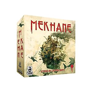 Cranio Creations Mekhane Board Game | Narrative Card Game | Story Adventure Game for Adults and Teens | Fun Game for Game Night | Ages 14+ | 3-8 Players | Average Playtime 30 Minutes