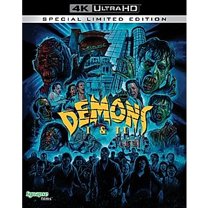 Demons + Demons 2 (2-Disc Limited Edition) [4K Ultra HD] [Blu-ray]