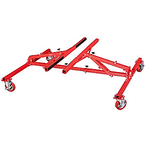 JEGS 81243 Truck Bed Dolly 600 lb. Capacity 51 in. x 44 in. x 12 in. Folded Dime