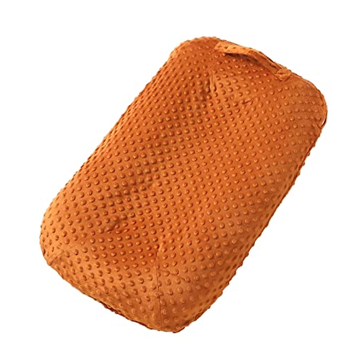 Newborn Lounger Cover, Minky Removable Slipcover for Baby Boy Girl Snugly Fits for 29 x 17 x 4 inches Infant Padded Lounger, Premium Quality Microfiber, Ultra Soft Comfortable (Pumpkin Spice)