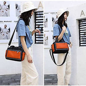 Collsants Small Crossbody Bag for Women Nylon Shoulder Handbags Everyday Travel Purse Multi Zipper Pocket