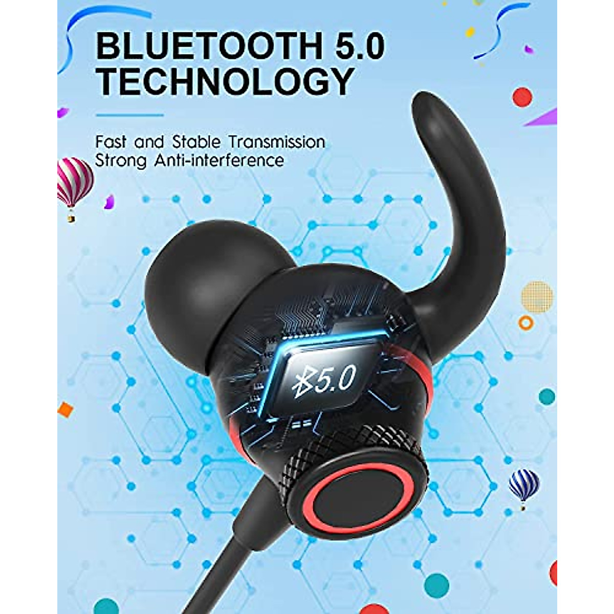 Tecno Wireless Bluetooth Headphones with Microphone B1 & True Wireless Earbuds with Microphone BDE01