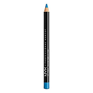 NYX PROFESSIONAL MAKEUP Slim Eye Pencil, Eyeliner Pencil - Electric Blue