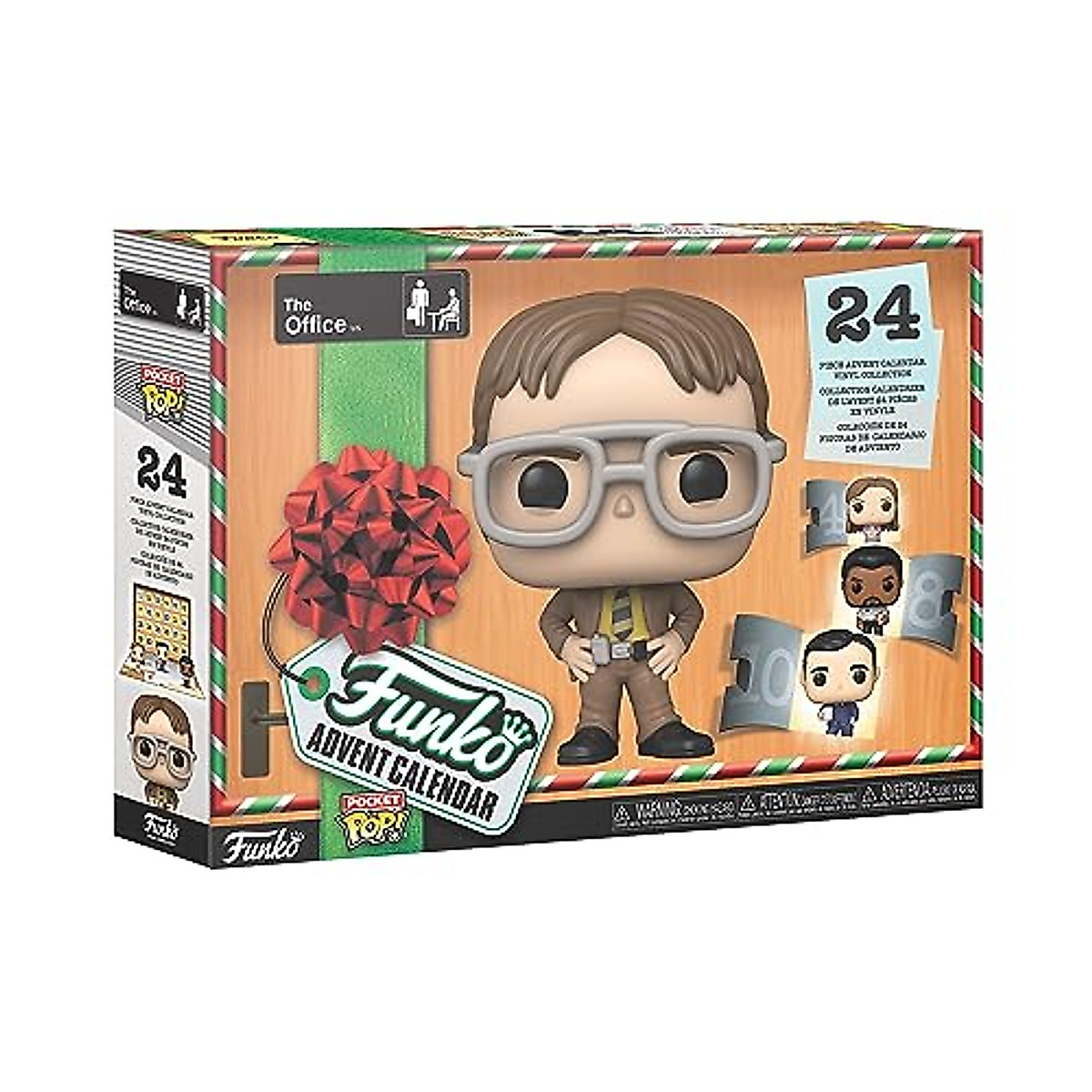 Funko Advent Calendar: the Office - Michael Scott - 24 Days Of Surprise - Collectible Vinyl Mini Figures - Mystery Box - Gift Idea - Holiday Xmas for Girls, Boys & Kids - Christmas Countdown