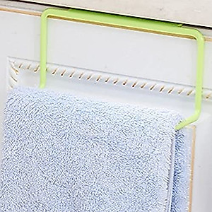 Towel Rail Towel Racks for Bath Kitchen Towel Rack Hanging Holder Organizer Bathroom Wardrobe Cabinet Cupboard Hanger Bar Hook Portable Vision