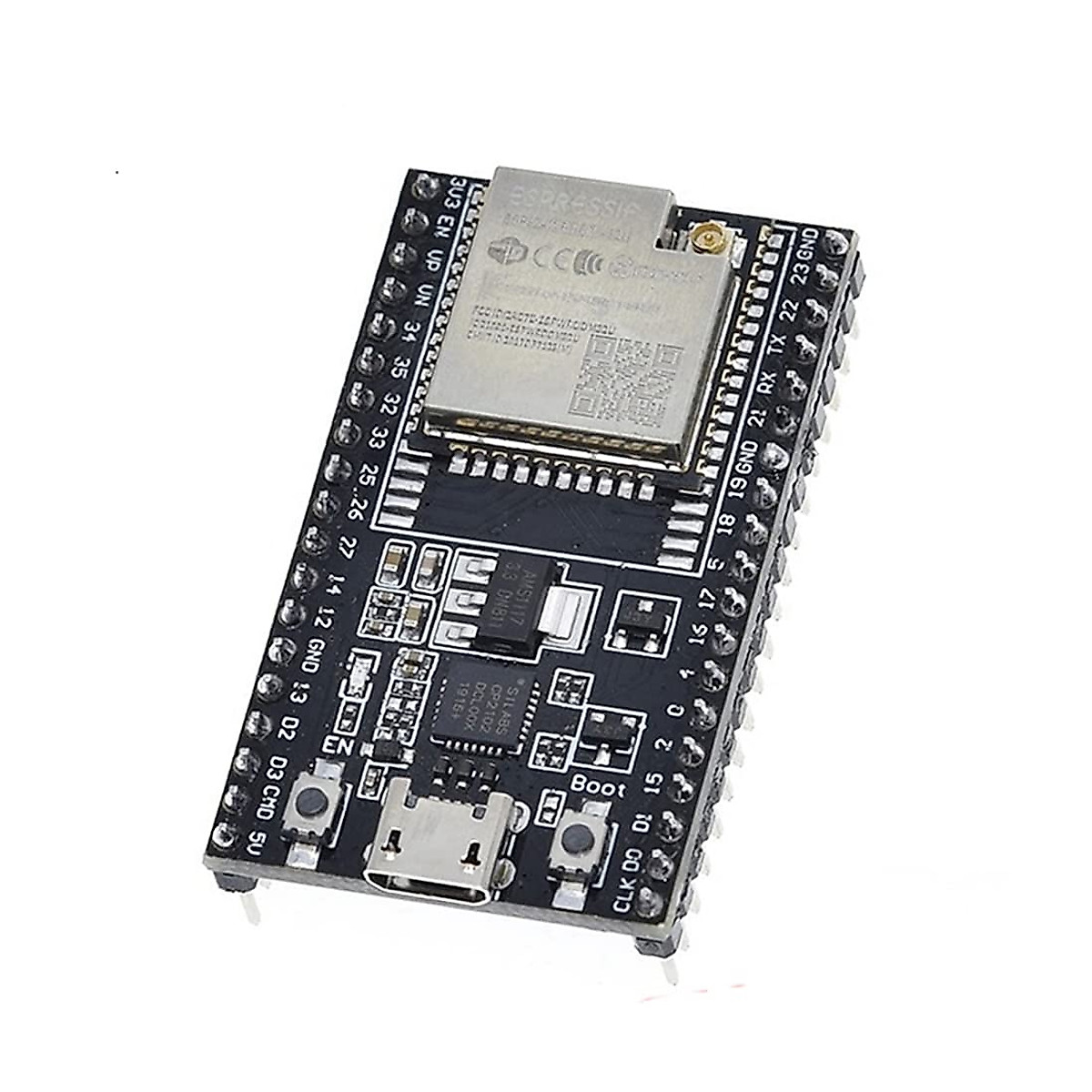 HiLetgo 2pcs ESP32-DevKitC ESP32-32U Core Board ESP32 ESP-32 ESP32U Development Board for Arduino