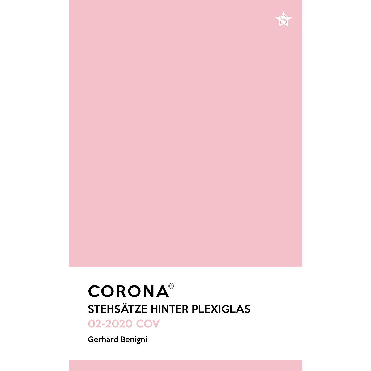 CORONA: Stehsätze hinter Plexiglas