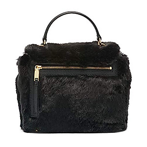 Calvin Klein Leilani Micro Pebble Top Handle Crossbody, Black