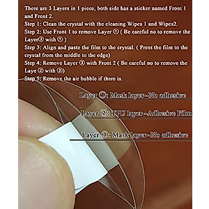 Screen Protector for Omega x Swatch Speedmaster Moonswatch, Hydrogel TPU Soft Film for Acrylic Crystal (2)