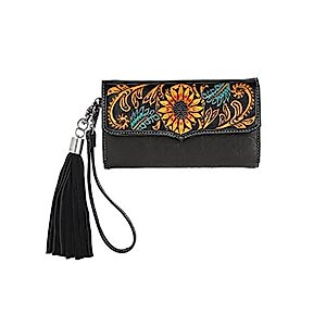 M&F Western Nocona Norma Clutch Black One Size
