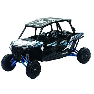 New-Ray Toys 1:18 Polaris RZR XP 4 Turbo (Matte White Lightning) (57843B)